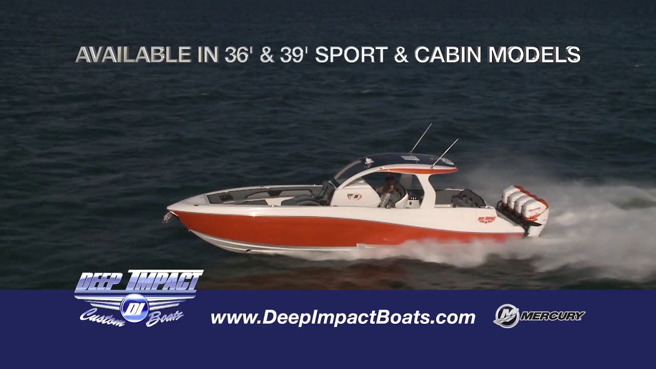 Deep Impact Custom Boats 399 Sport - YouTube