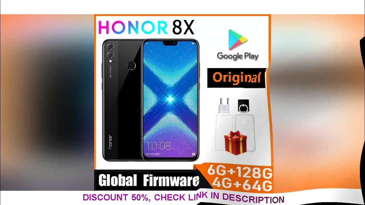 HONOR 8X Smartphone Global firmware CPU Haisi Qilin 710 6.5-inch rear camera 20MP fingerprint ...