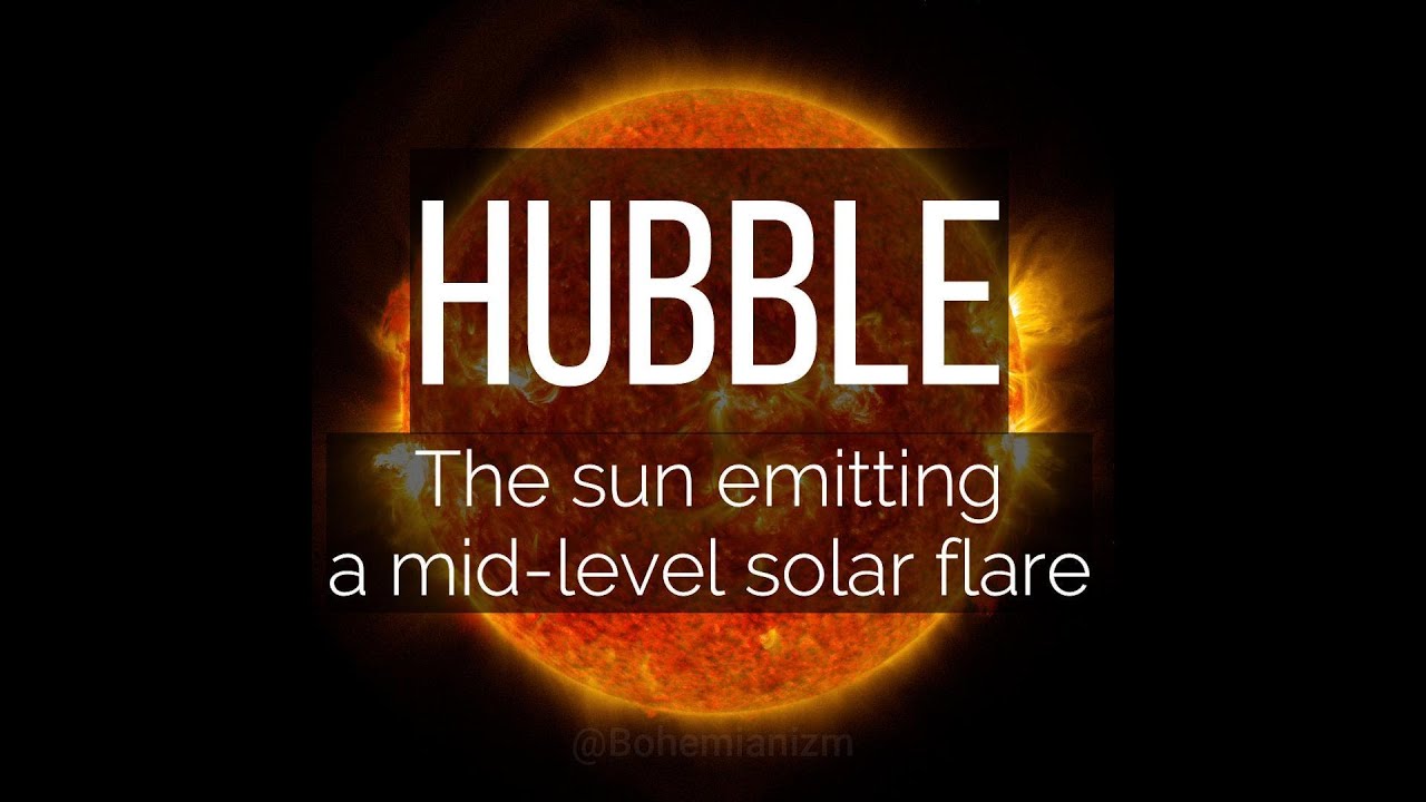 Art Ambience | Art Screensaver | Hubble - Sun With Solar Flares - YouTube