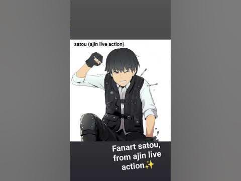 Fanart Satou from Ajin live action | Ajin-Demi Human - YouTube