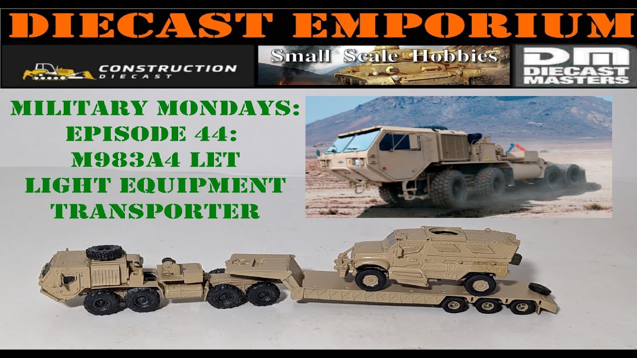 Military Mondays: Episode 44: M983A4 LET Tractor - 1:87 HO Scale Resin ...