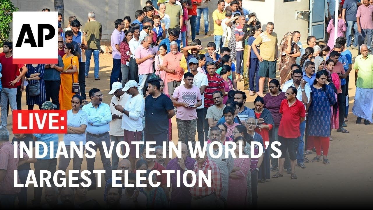 LIVE: Indians vote in third phase of world’s largest election - YouTube