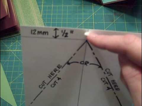 Gate Fold Paper Bag Mini Album Tutorial-Part 1 - YouTube