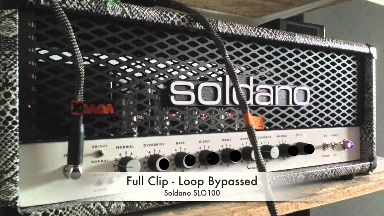 Soldano SLO100 Loop Mod Comparison Clip (Stock vs. Mod) READ ...