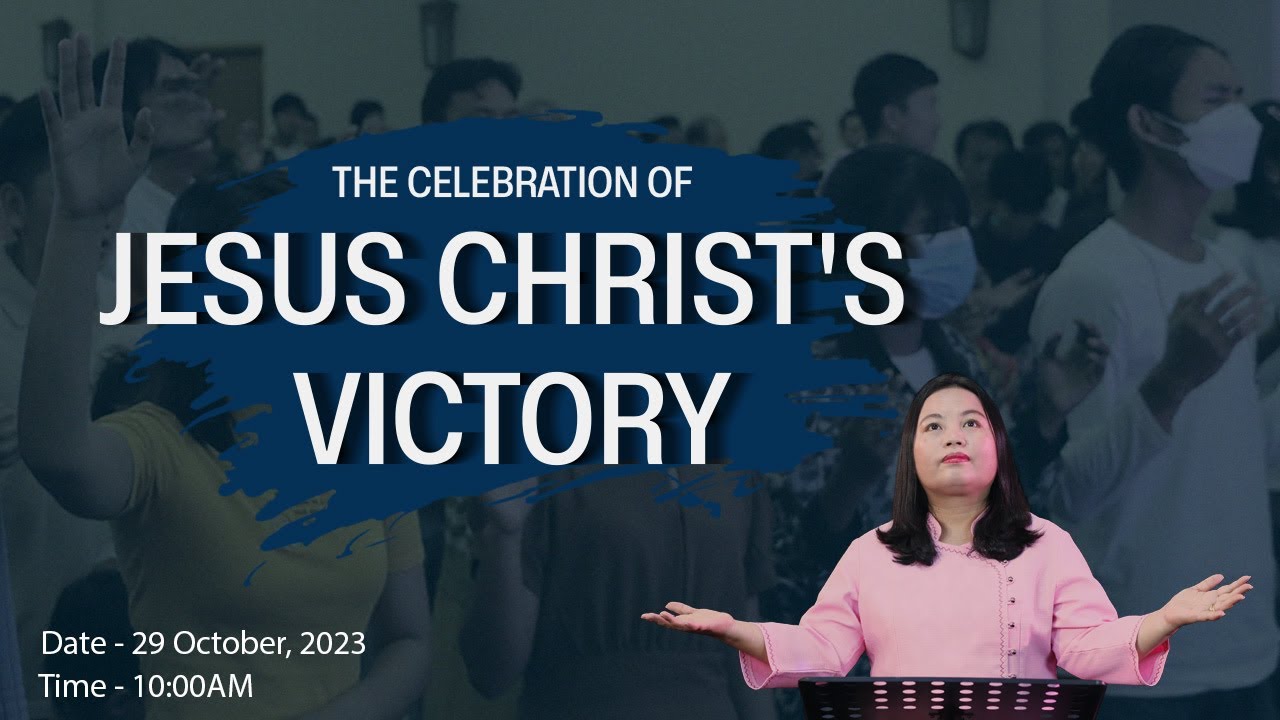 Join with us! The Celebration of Jesus Christ || 29 October 2023 - YouTube