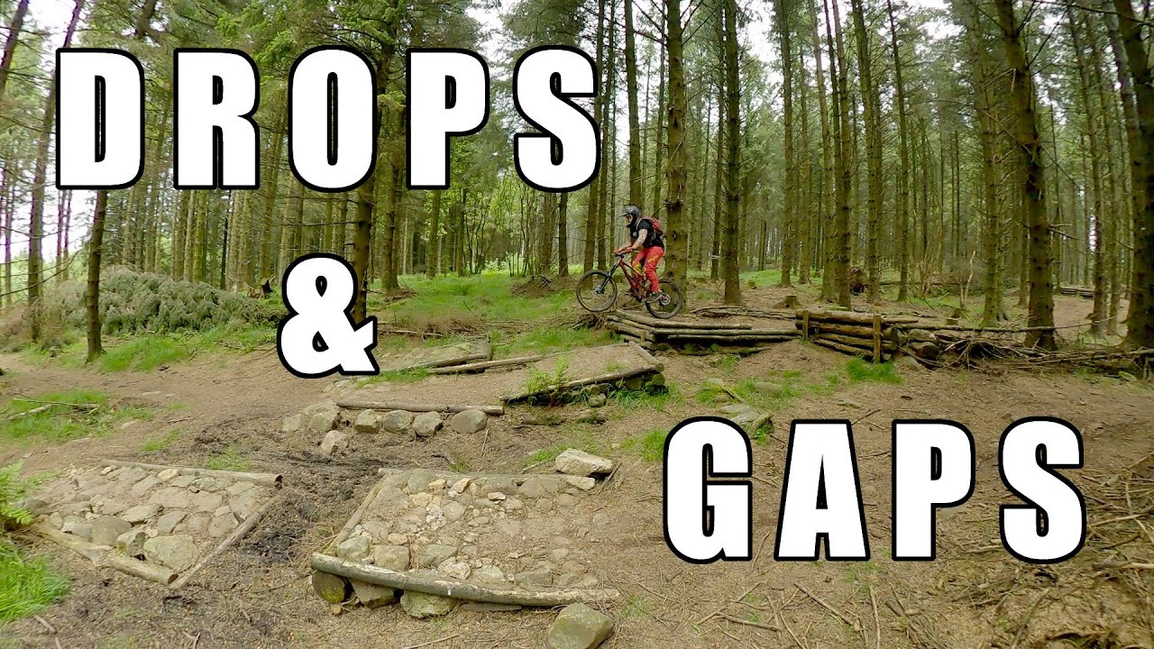 TARDREE MTB progression DROPS and GAP JUMPS - YouTube