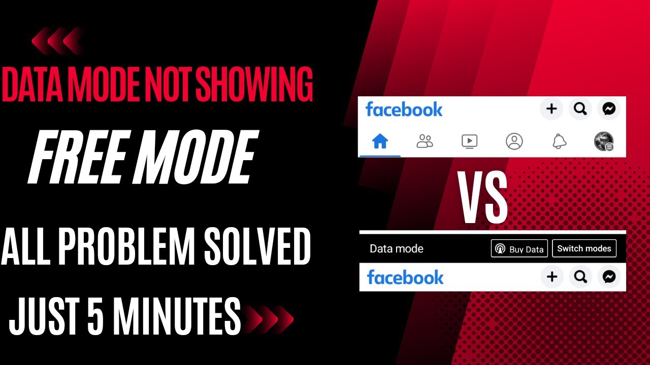Facebook Buy data problem solved || Facebook Data Mode Not Showing ...