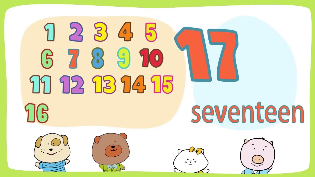 Number Song 1 20 For Children Counting Numbers The Singing Walrus YouTube number-song-1-20-for-children-counting-numbers-the-singing-walrus-youtube