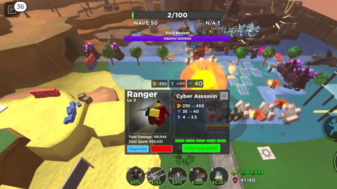 TDS Solo Hardcore Wave 50 Speedrun 33:07 (No HC/Event Towers) - YouTube