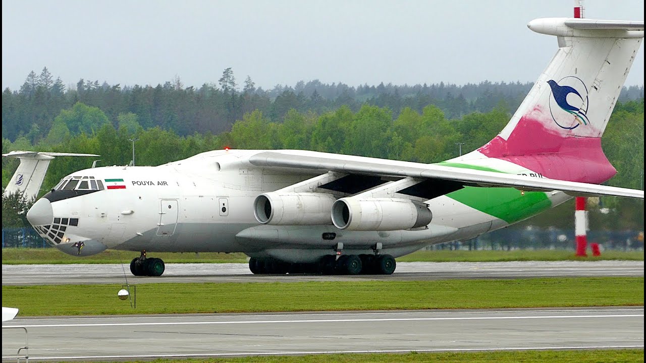 Iranian Il-76 - old horse does not spoil the furrow. And its sound is a ...