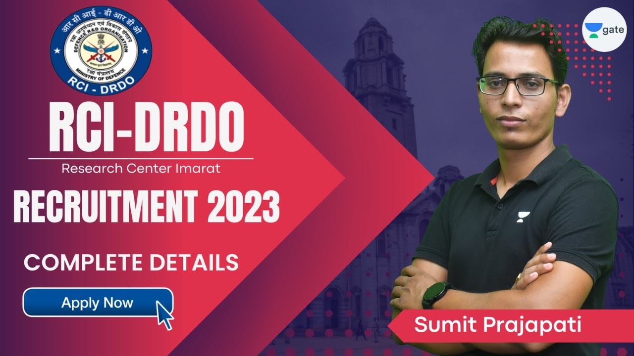 RCI-DRDO Recruitment 2023 | 150 Posts | Complete Details | Sumit ...
