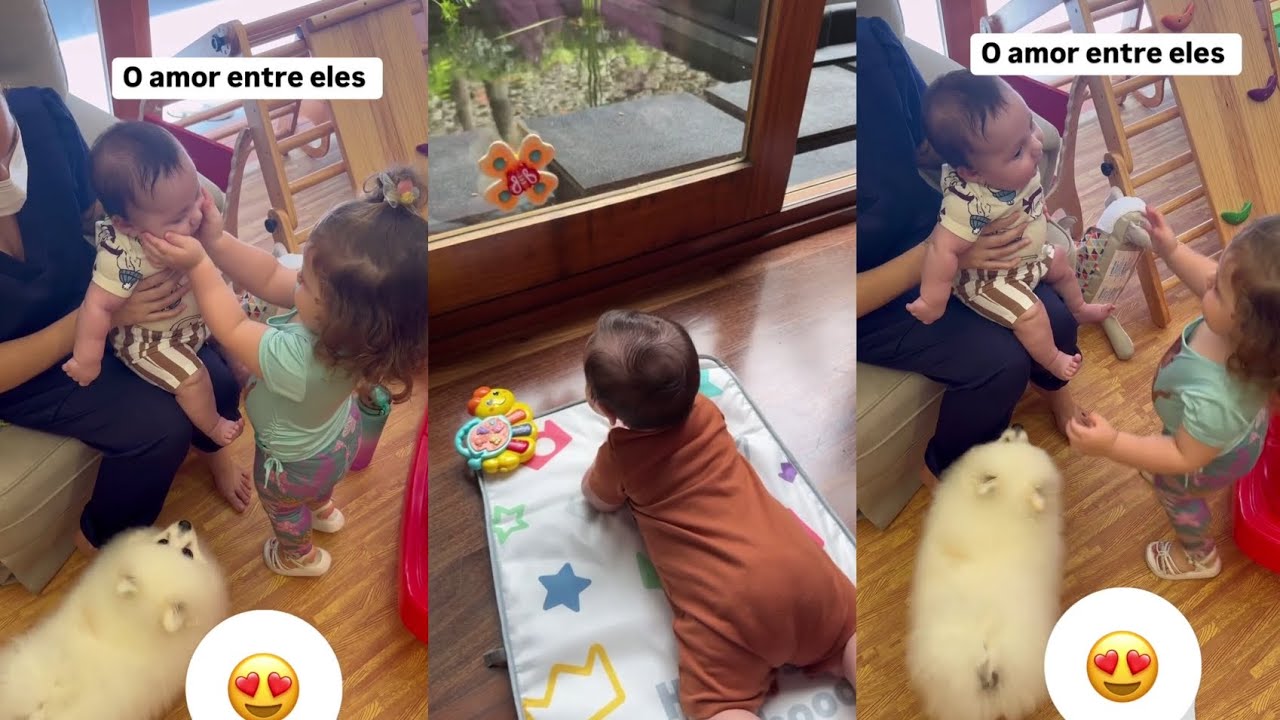 Ravi e a Lua com a mamãe Viih Tube e o papai Eliezer - YouTube