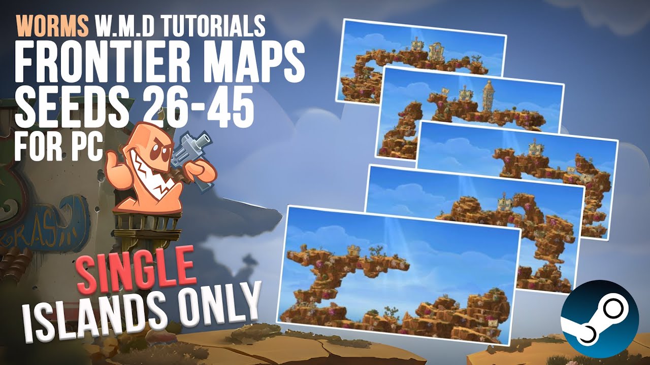 The Best Frontier Map Seeds for PC (26-45) 🗺️🖱️⌨️ - Single Islands Only ...