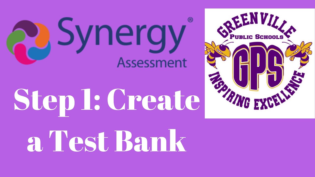 1 Synergy Assessment Create A Test Bank YouTube 1 Synergy Assessment Create A Test Bank YouTube