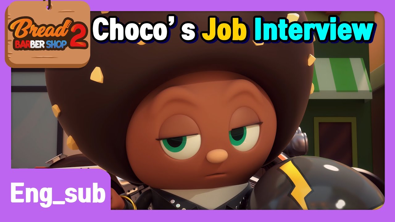 BreadBarbershop2 | EP02 | Choco's Job Interview | Eng sub | animation ...