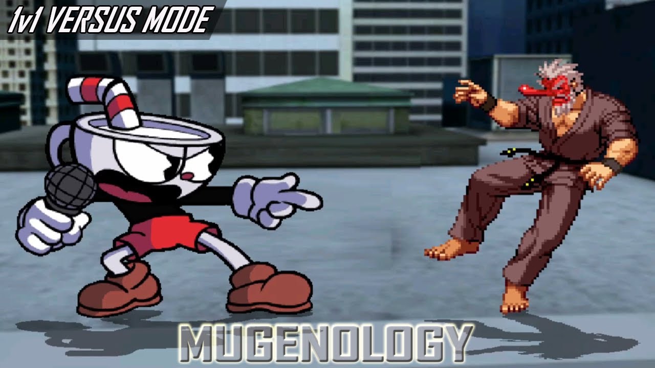 Cuphead (FNF) vs Mr. Karate (CvS) - Cuphead vs SNK - MUGEN - YouTube
