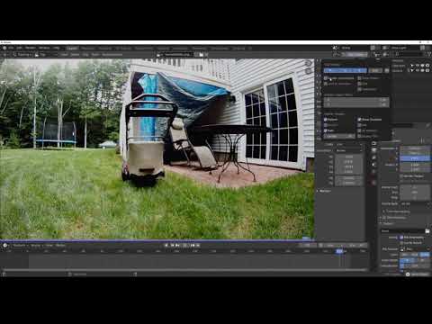 WIP: Brown–Conrady lens distortion model in Blender 2.91+ - YouTube