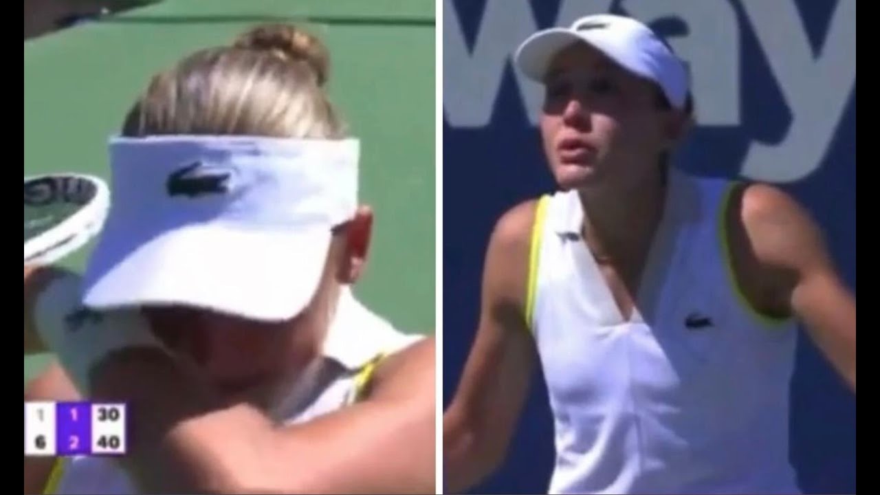 Canadian Open star sheds tears after arguing with umpire over insects ...