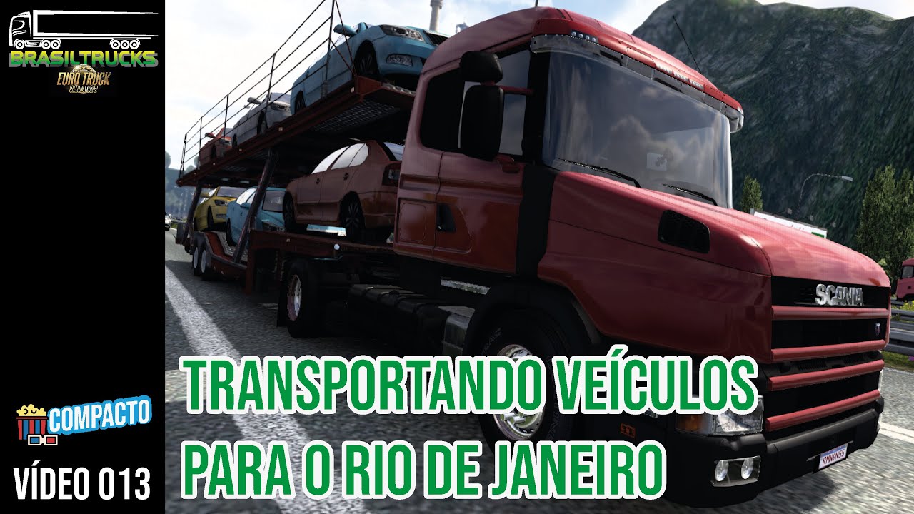 Brasil Trucks | Vídeo 013 - Compacto | Transportando veículos para o ...