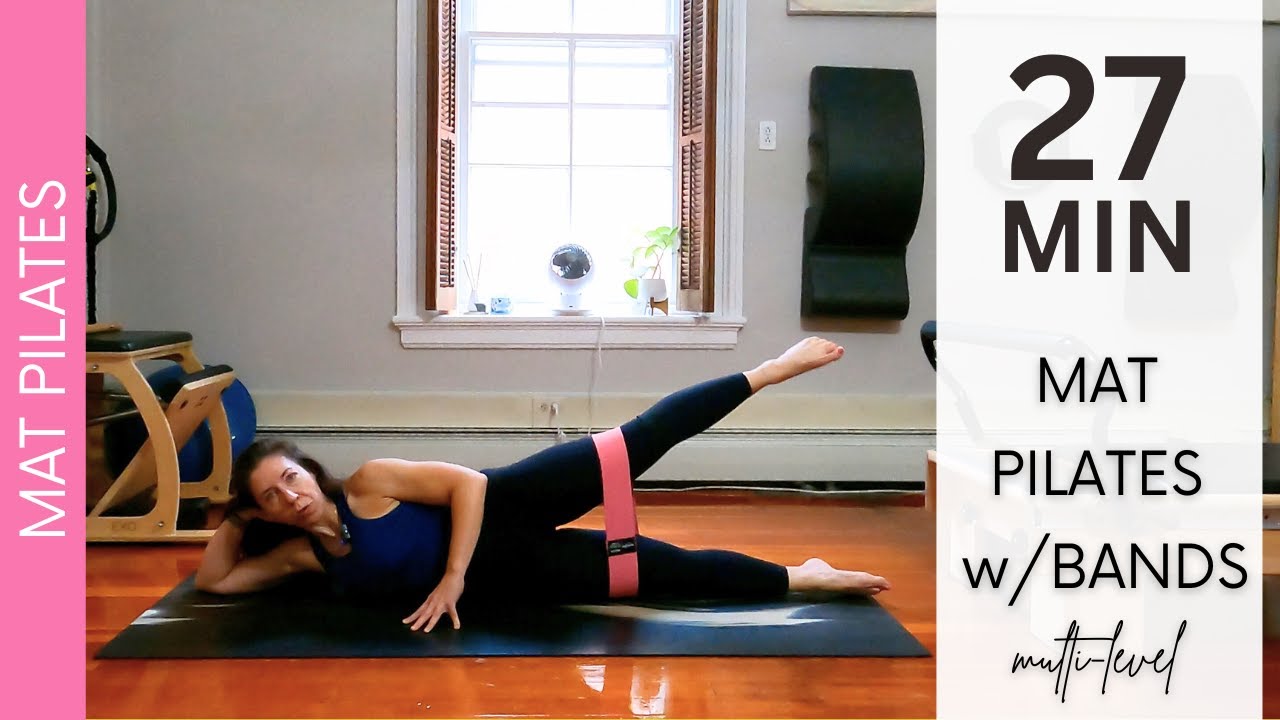 LOWER BODY MAT PILATES WORKOUT | 40 Min | Multi-Level | Prop ...