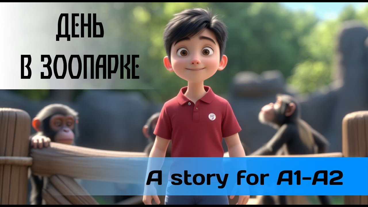 A Simple English Story – A Day at the ZOO | Listening Practice for ...