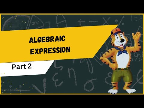 Young Cubs Academy Algebraic Expressions Part-2 - YouTube