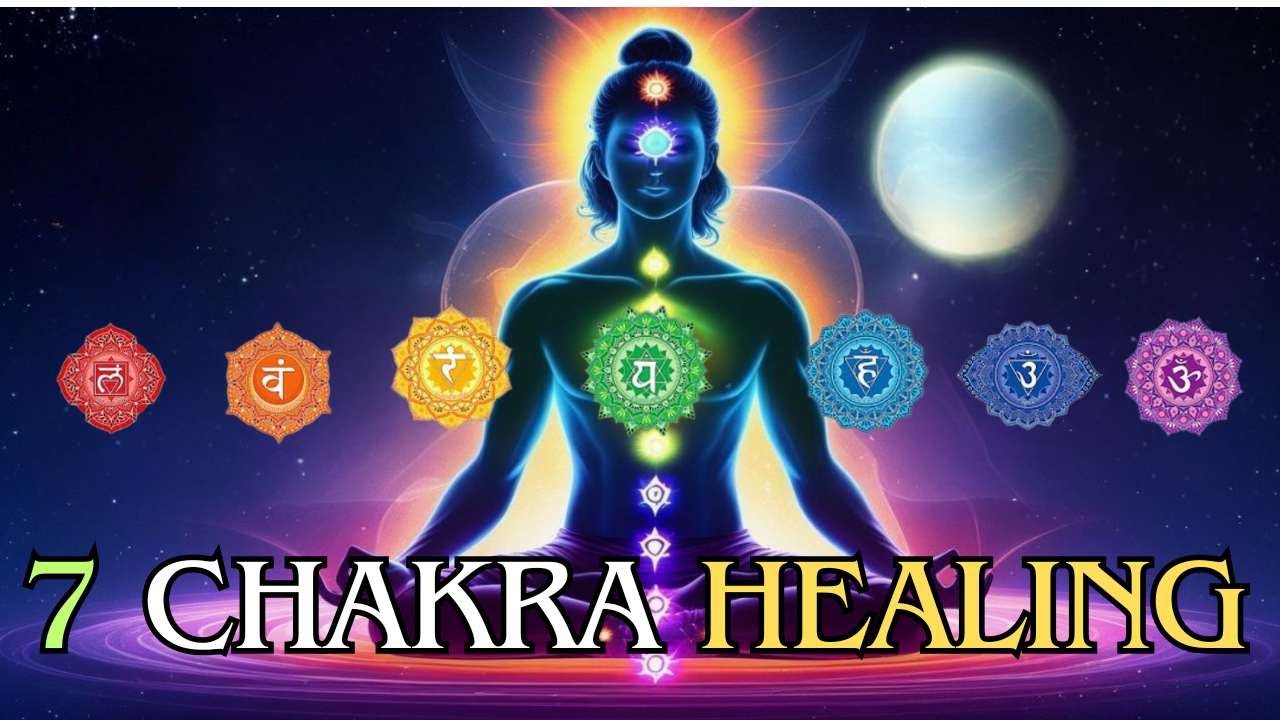 7 Chakra healing - 🧘‍♀️ Full Body Chakra Alignment | Powerful Healing ...