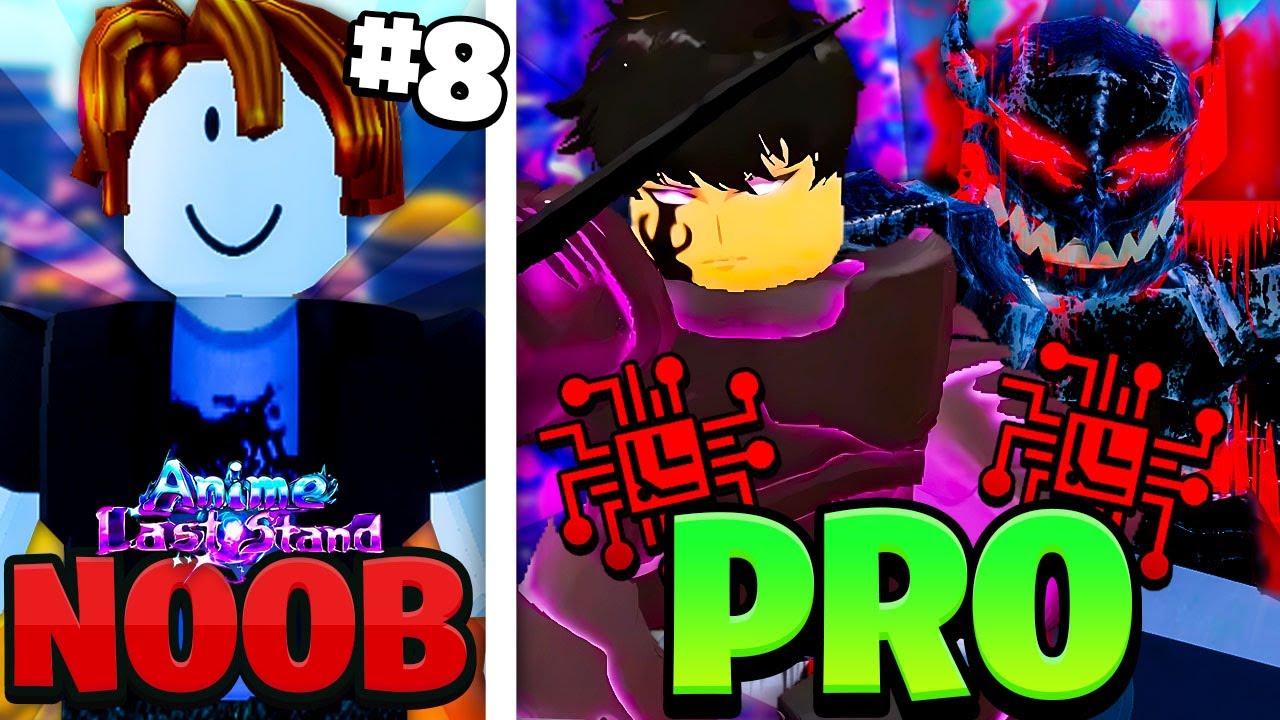 SUNG JIN WOO, GLITCH & GUTS! Noob To Pro #8 Anime Last Stand - YouTube
