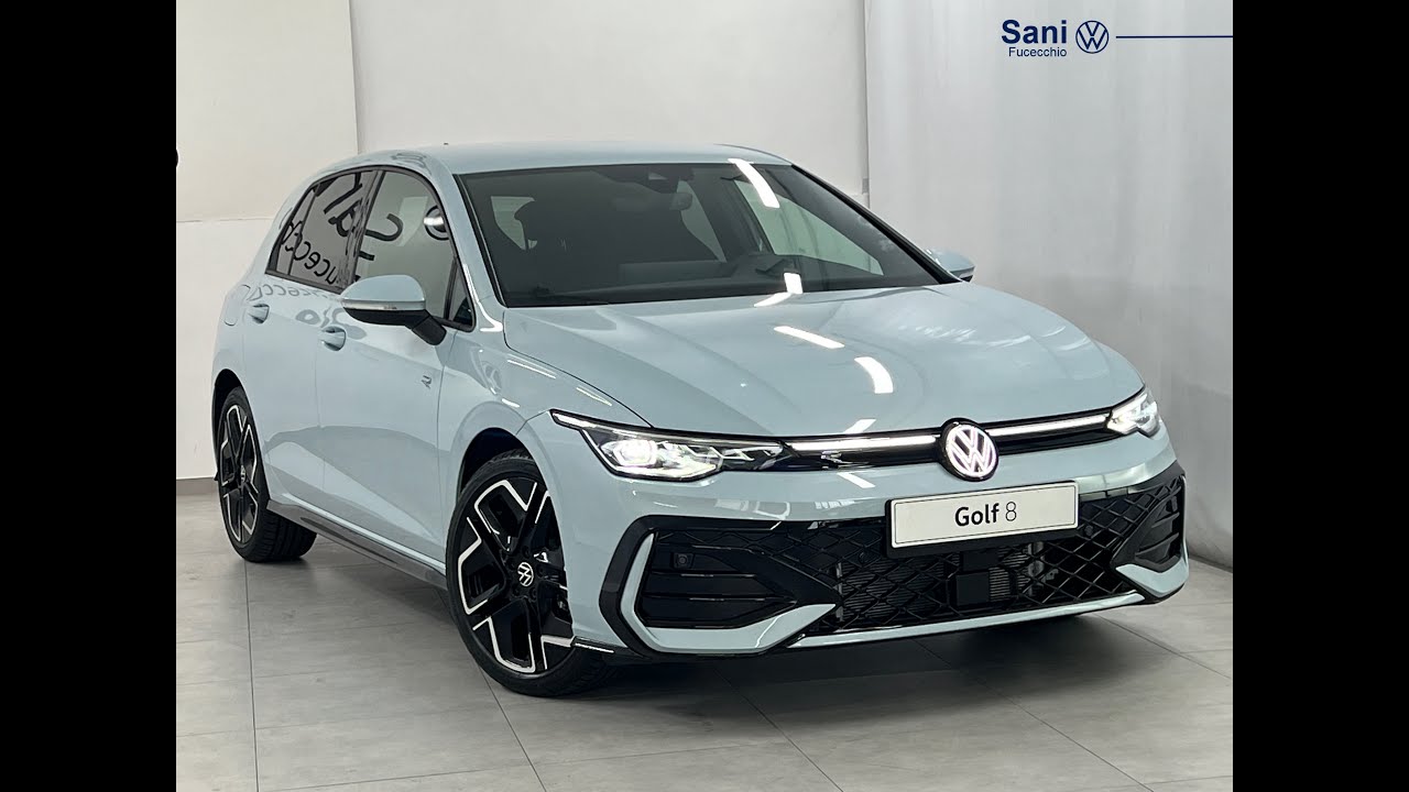 NUOVA ..Volkswagen Golf 2.0 TDI 150 CV DSG SCR R-Line Plus - YouTube