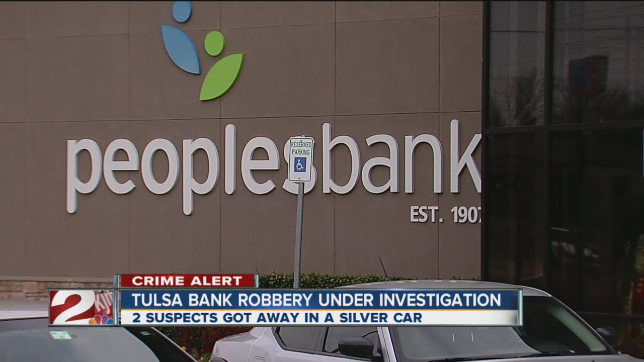 Tulsa bank robbery under investigation - YouTube