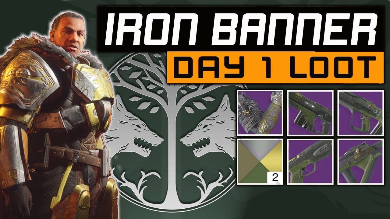Destiny 2 Iron Banner Loot from Day 1: Iron Banner Weapons & Armor ...