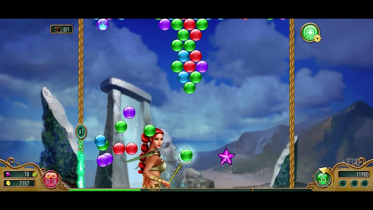 Lost bubble gameplay - YouTube