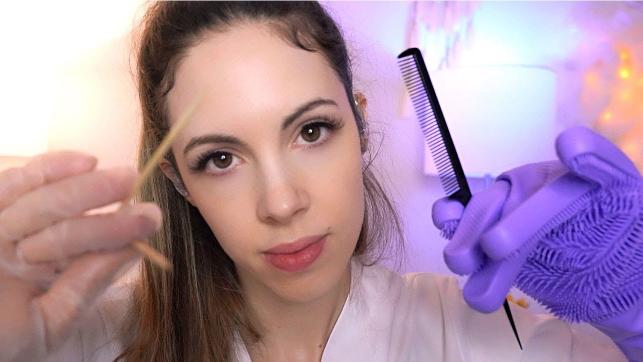 Asmr Scalp Check And Scalp Cleanse Massage Realistic Real Hair