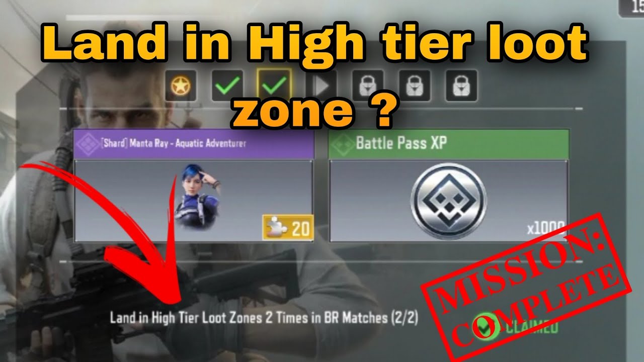 *Explained* How to land in high tier loot zones 2 times in BR matches ...