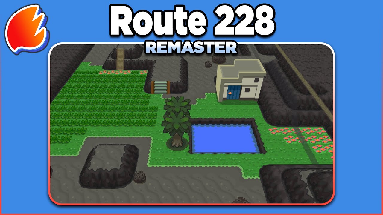 Route 228 (Night): Remaster Pokémon Diamond, Pearl & Platinum - YouTube