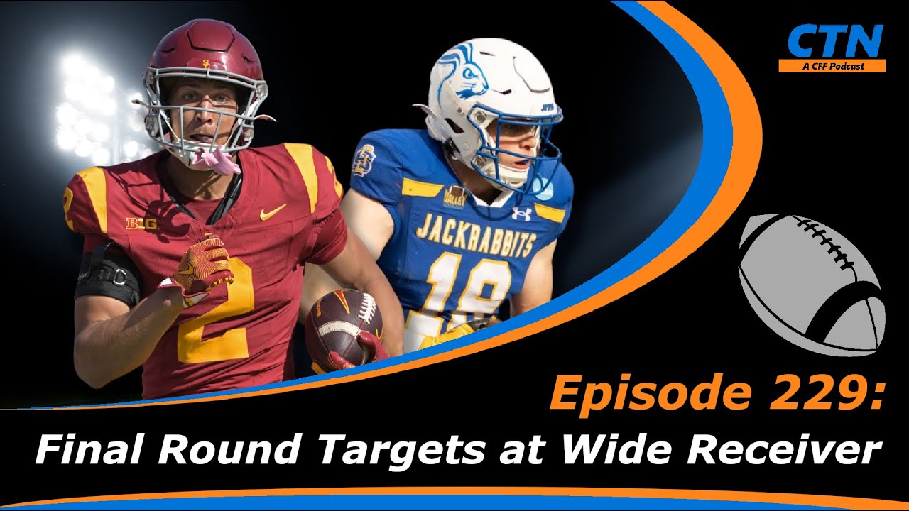 College Fantasy Football - Final Round Targets at Wide Receiver ...