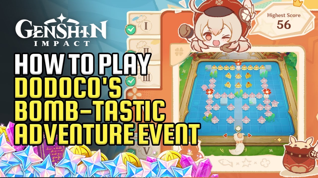 How To Play Dodoco's Bomb-Tastic Adventure Day 1 Event Guide | Spikey ...