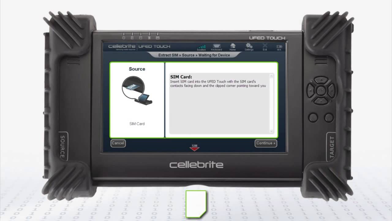 UFED Touch Sim Data Extraction - YouTube