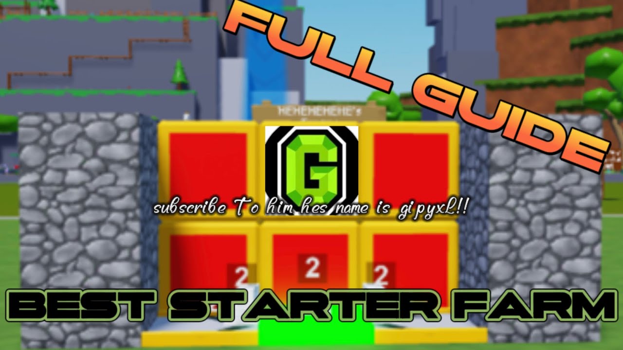 The BEST STARTER FARM!🎉| BLOCK TYCOON ROBLOX (Full Guide!🧱🔨) - YouTube