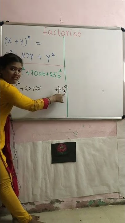 factorization using algebraic identities part -1 - YouTube