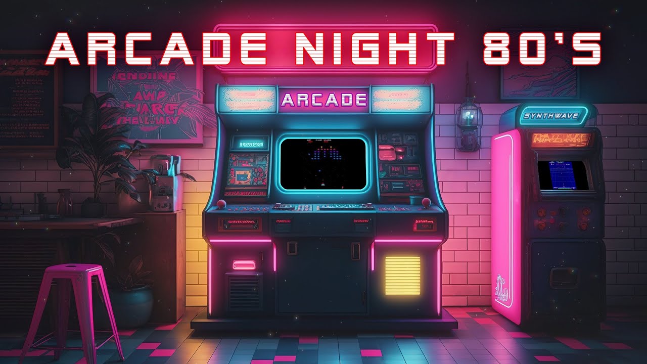 Arcade Night 80's 🕹️ Angel Sounds Go Back To The 80s 👾 Oldschool Arcade ...