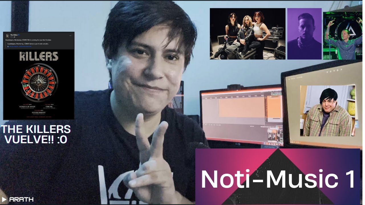 Noti-Music 1: Vuelve The killers y festivales emos,Pepe Morado y mas ...