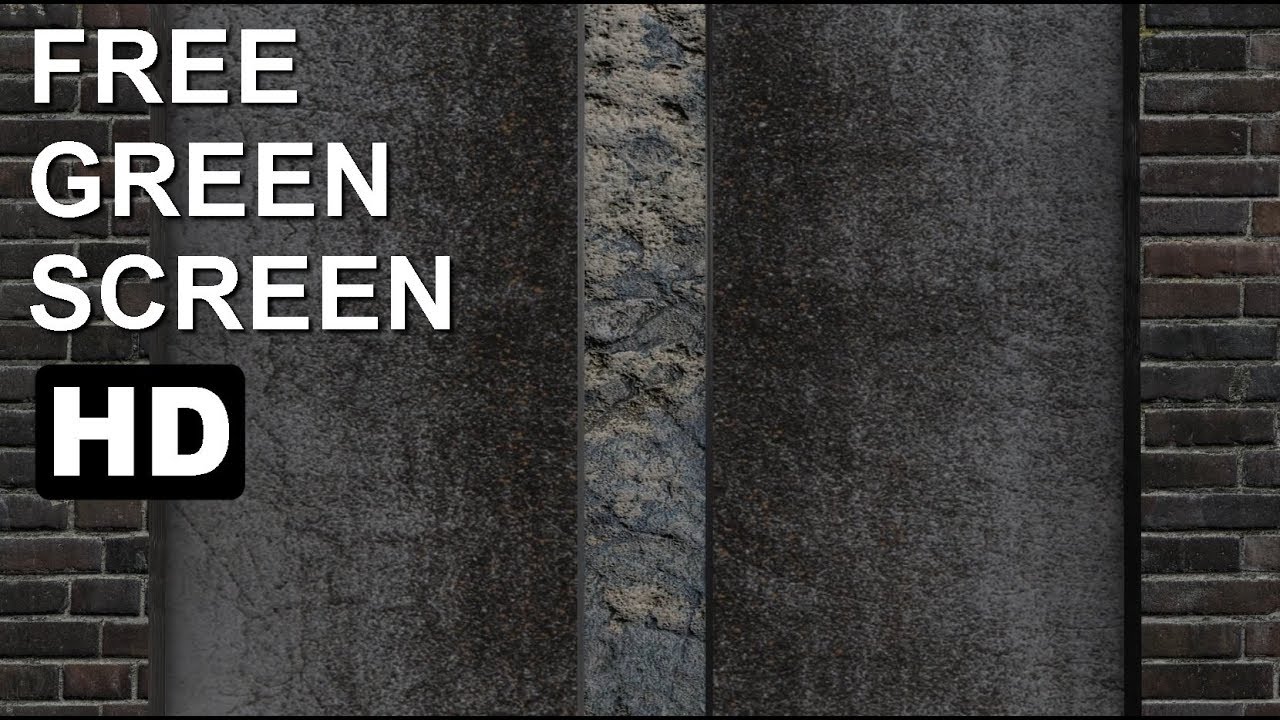 FREE HD Green Screen MULTIPLE WALL REVEAL - YouTube