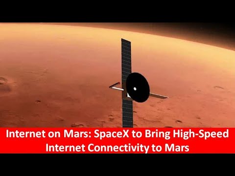 SpaceX unveils ‘Marslink’ proposal to NASA to bring high-speed internet ...