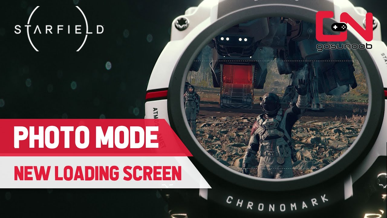 How to Activate Photo Mode in Starfield - Change a Loading Screen ...