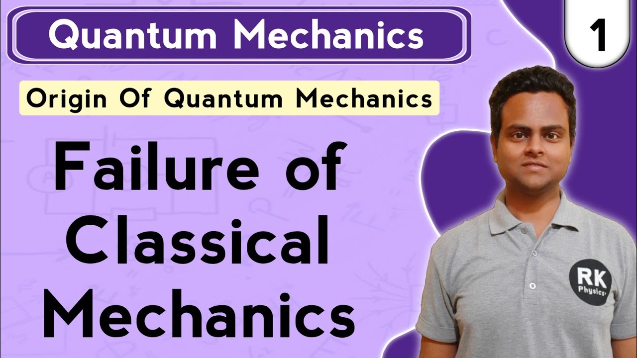 Origin of Quantum Mechanics | Failure of Classical Mechanics | Quantum ...