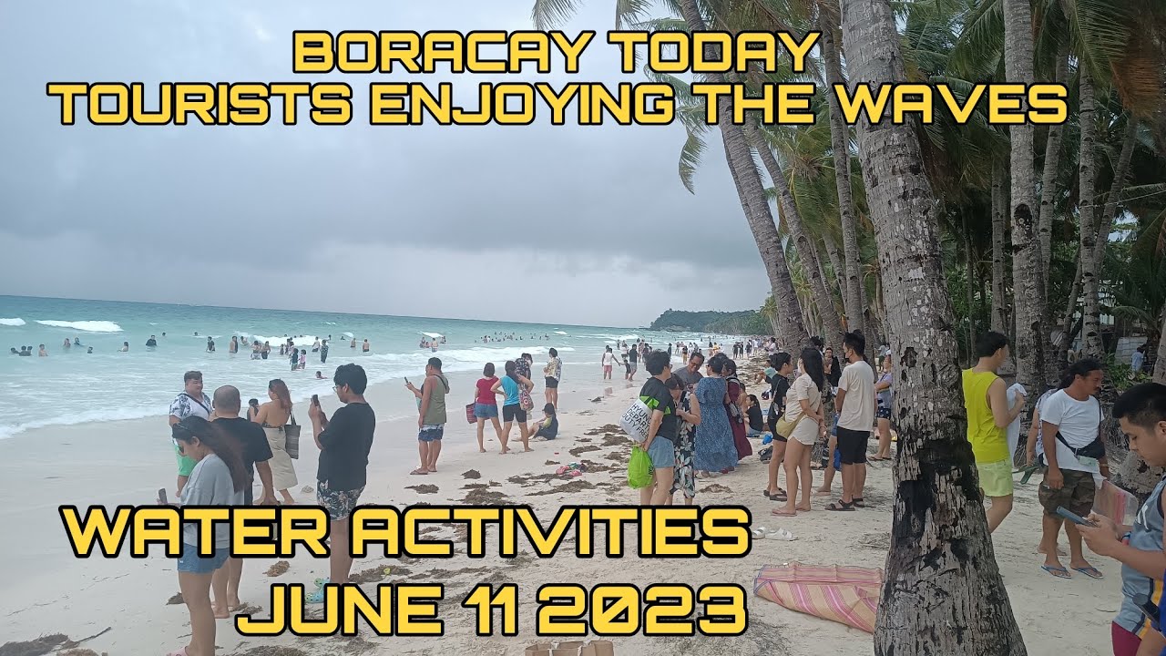 BORACAY TODAY JUNE 11 2023 | RAINY DAYS STATION 1 AND 2 - YouTube