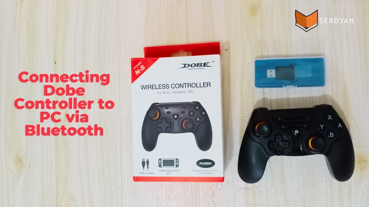 Connecting Dobe Wireless Controller to Your PC via Bluetooth | TY 1793 ...