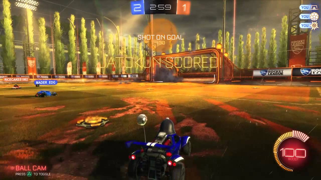 Rocket League - Unranked Match (24/07/15) - YouTube
