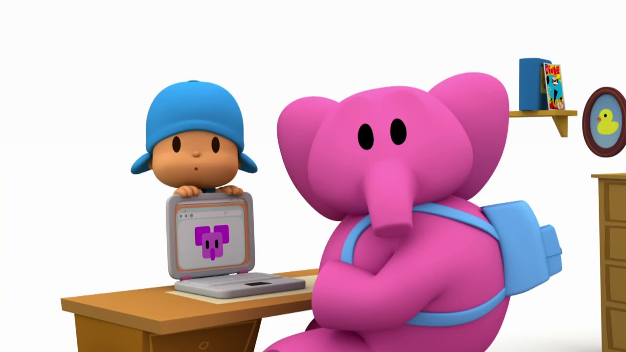 Pocoyo & Cars The Great Race! - YouTube